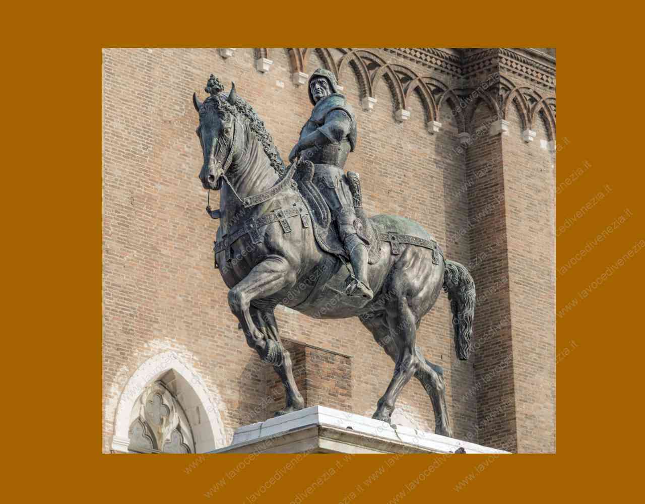 Il Monumento a Bartolomeo Colleoni di Andrea del Verrocchio ai SS ...