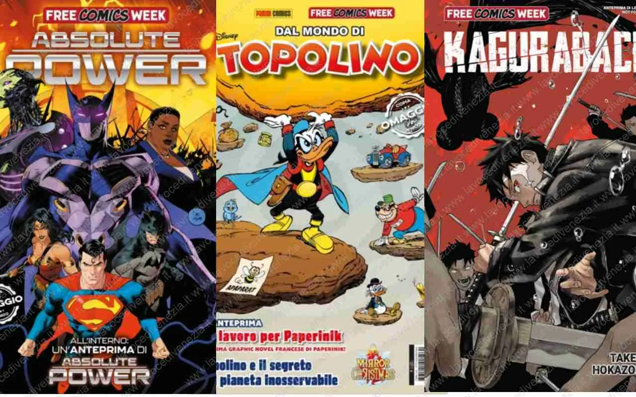 Free Comics Week, festa del fumetto: letture gratis per gli appassionati