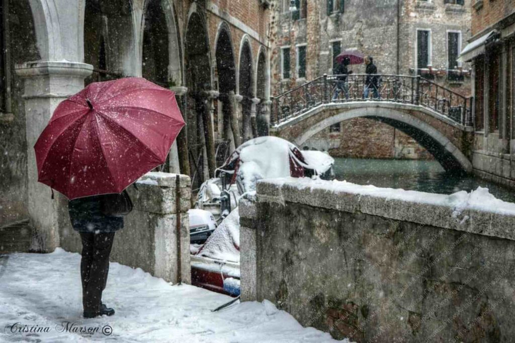 Neve a Venezia. Le foto dei lettori