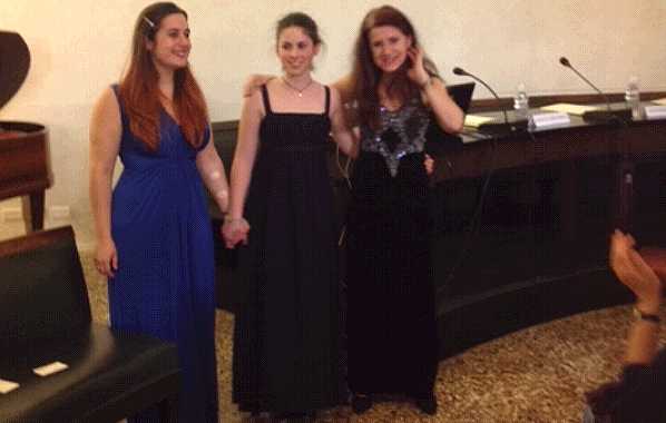 Emma Pestugia alla Accademia Galileiana di Padova