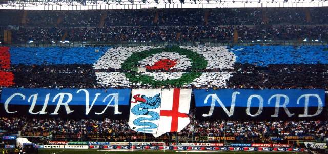 Curva Nord dell'Inter riammessa per il derby, così come quella della Roma